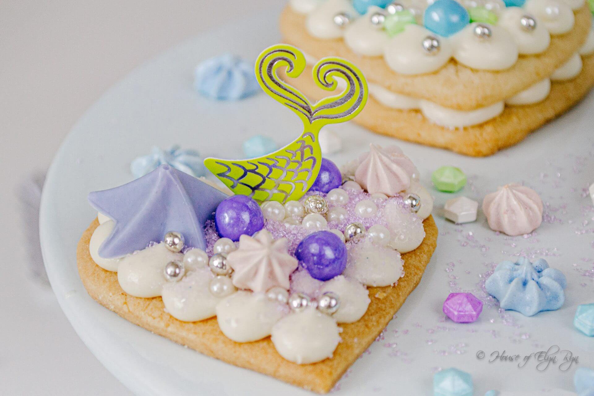 Beautiful Mermaid Cream Tarts – The House of Elyn Ryn