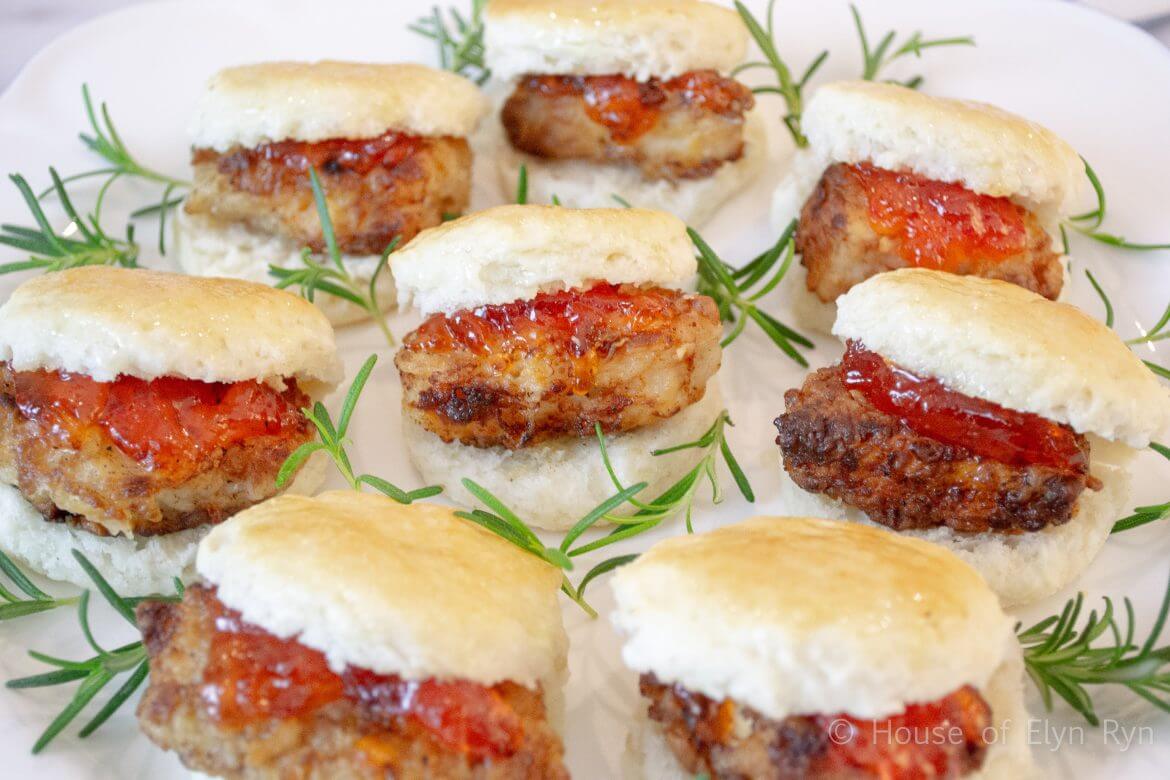 Red Pepper Jelly Chicken Biscuits – The House of Elyn Ryn