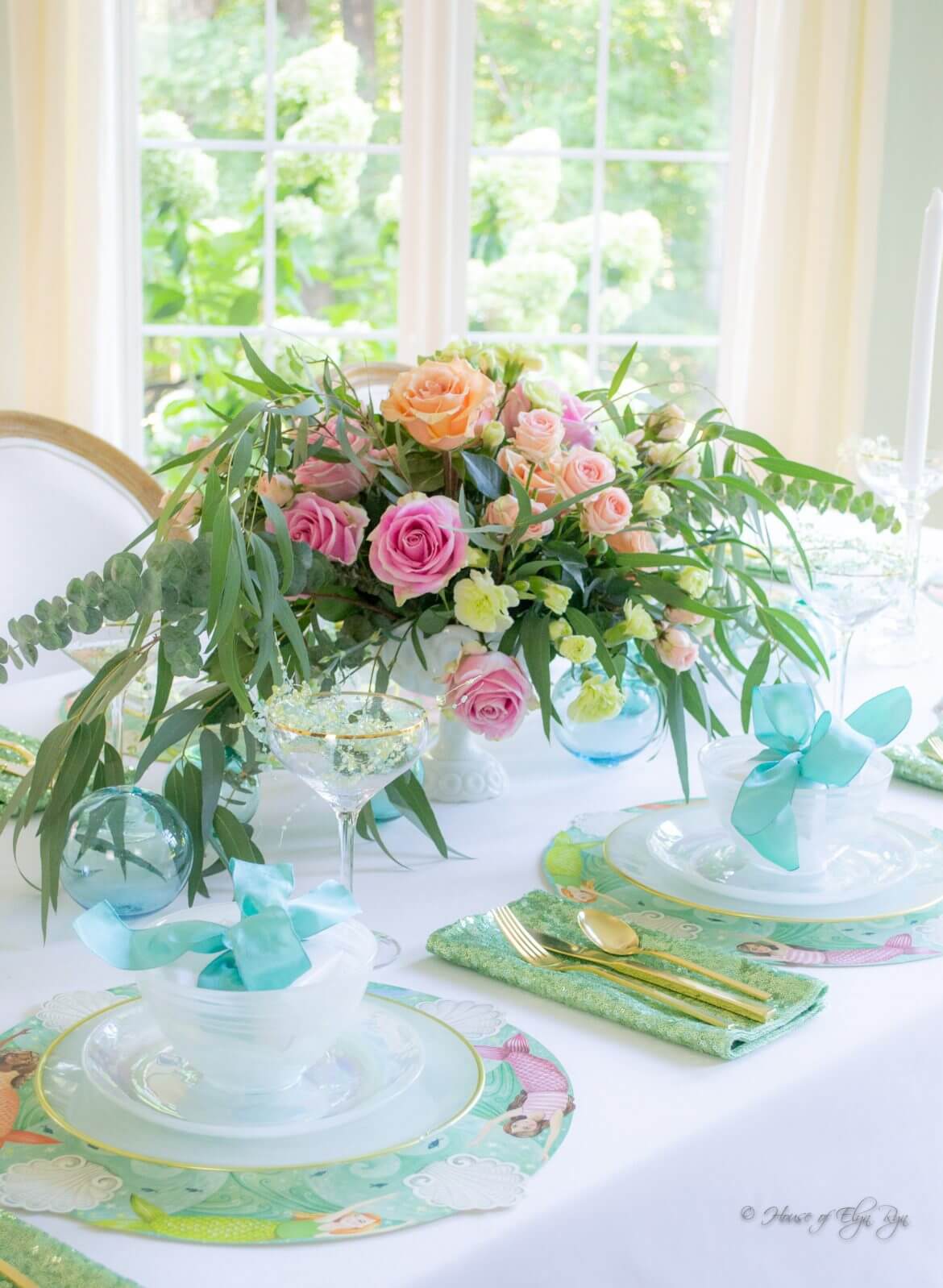 How to Set an Elegant Mermaid Table – The House of Elyn Ryn