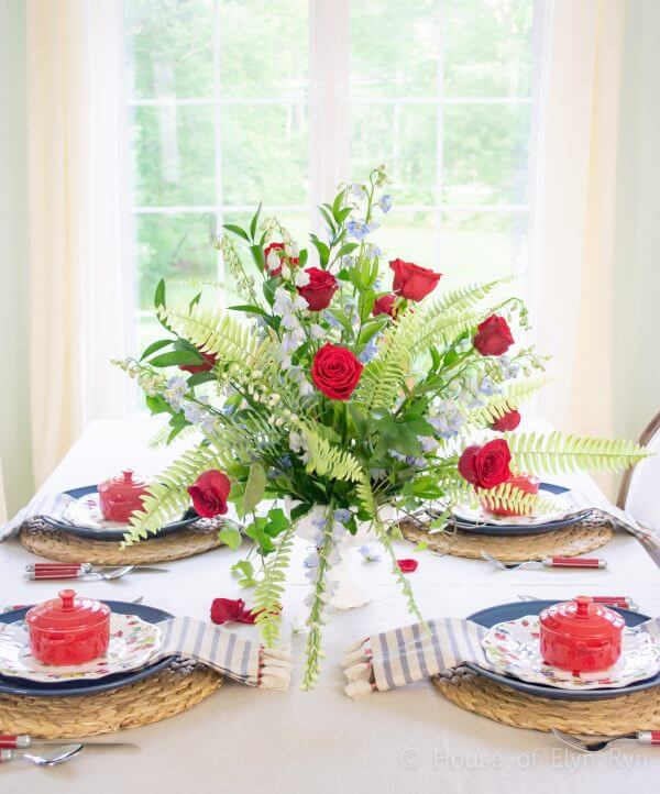 Ultimate Guide to Creating a Casual Red, White & Blue Table – The House ...