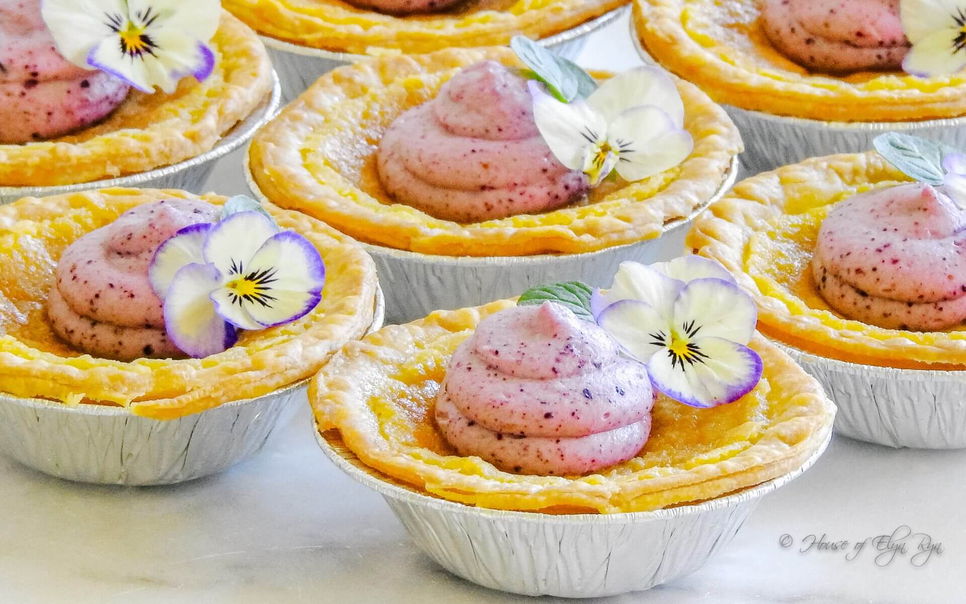 Lemon Chess Tarts with Blueberry Cream: A Unique Dessert – The House of ...