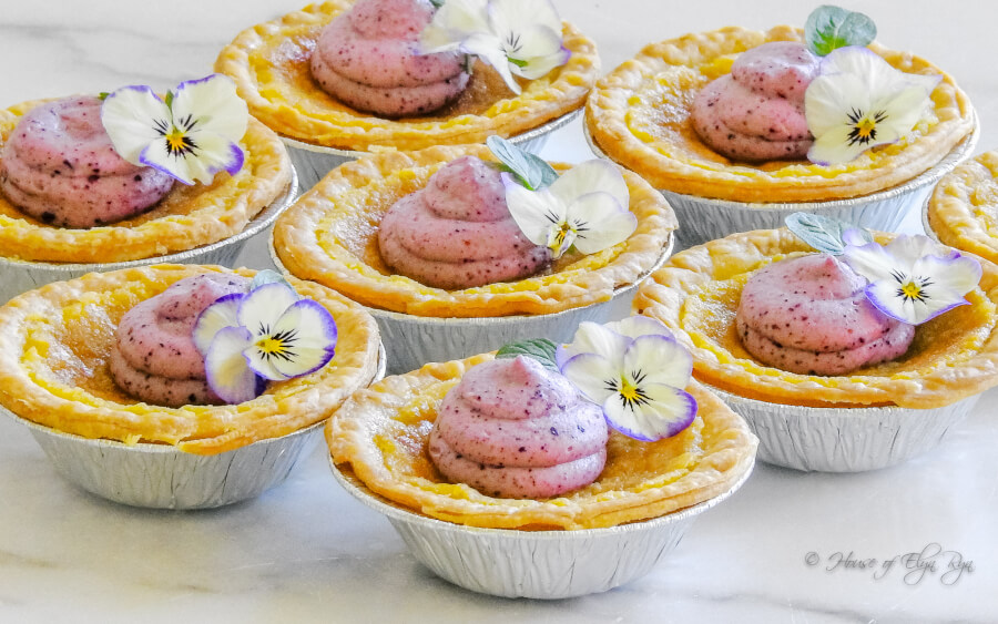 Lemon Chess Tarts with Blueberry Cream: A Unique Dessert Recipe – The ...