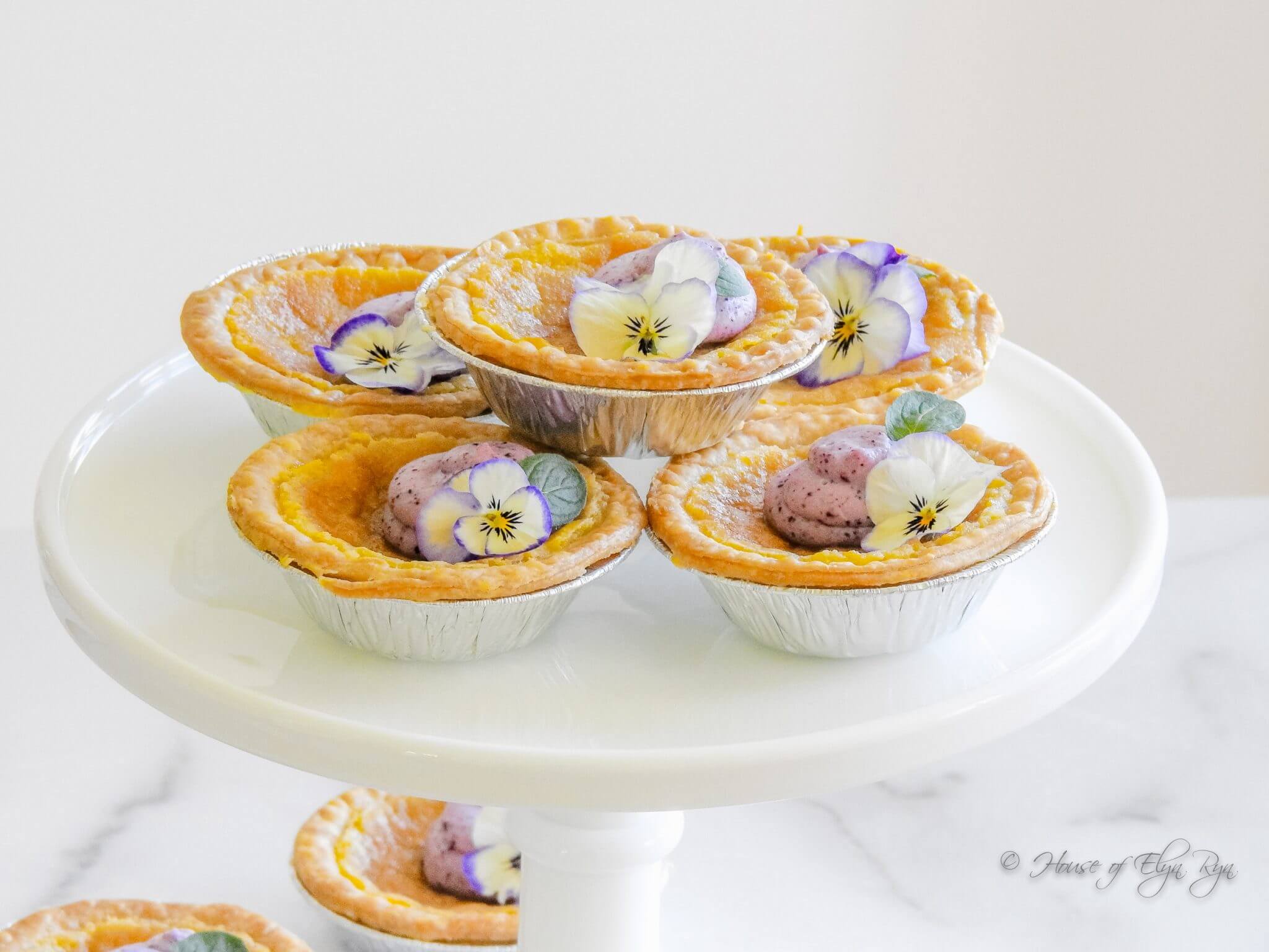 Lemon Chess Tarts with Blueberry Cream: A Unique Dessert Recipe – The ...