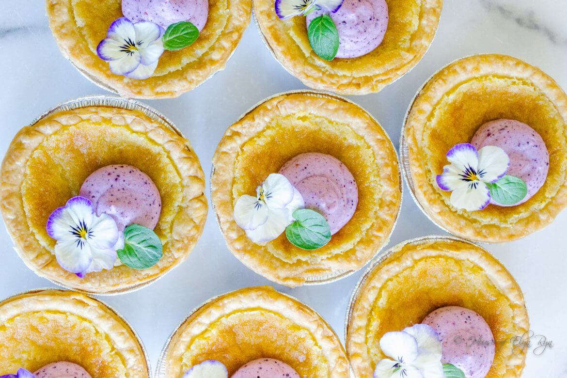 Lemon Chess Tarts with Blueberry Cream: A Unique Dessert Recipe – The ...