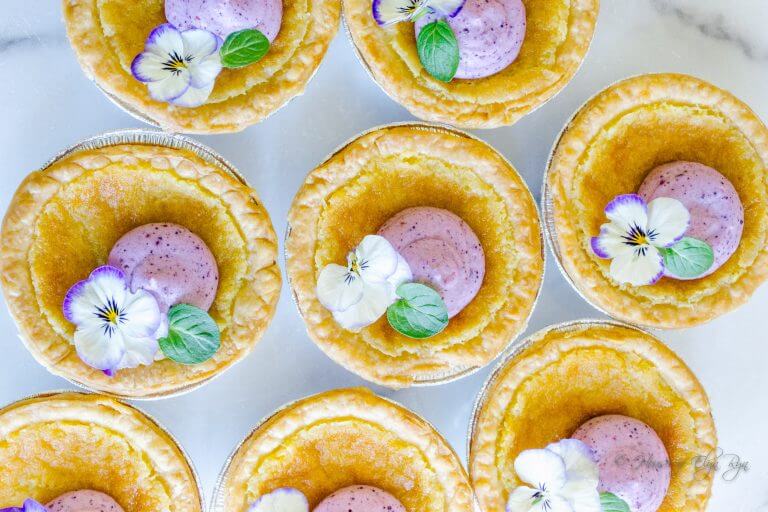 Lemon Chess Tarts with Blueberry Cream: A Unique Dessert Recipe – The ...