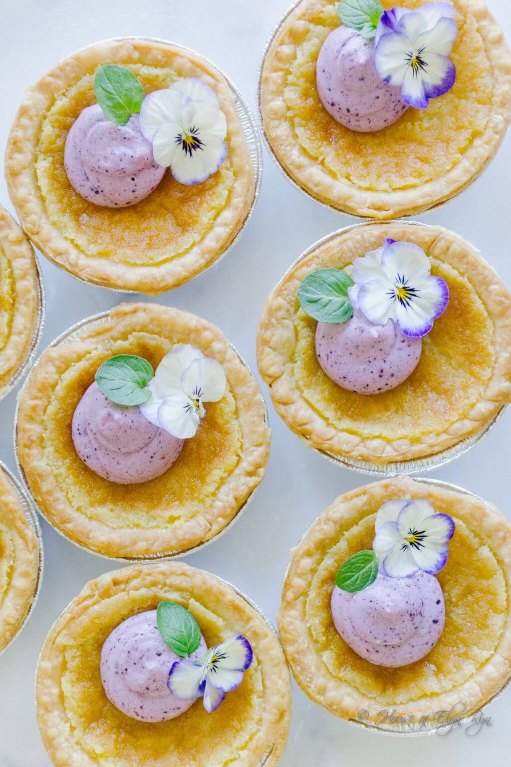Lemon Chess Tarts with Blueberry Cream: A Unique Dessert – The House of ...