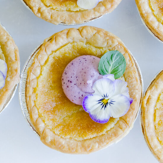 Lemon Chess Tarts with Blueberry Cream: A Unique Dessert Recipe – The ...