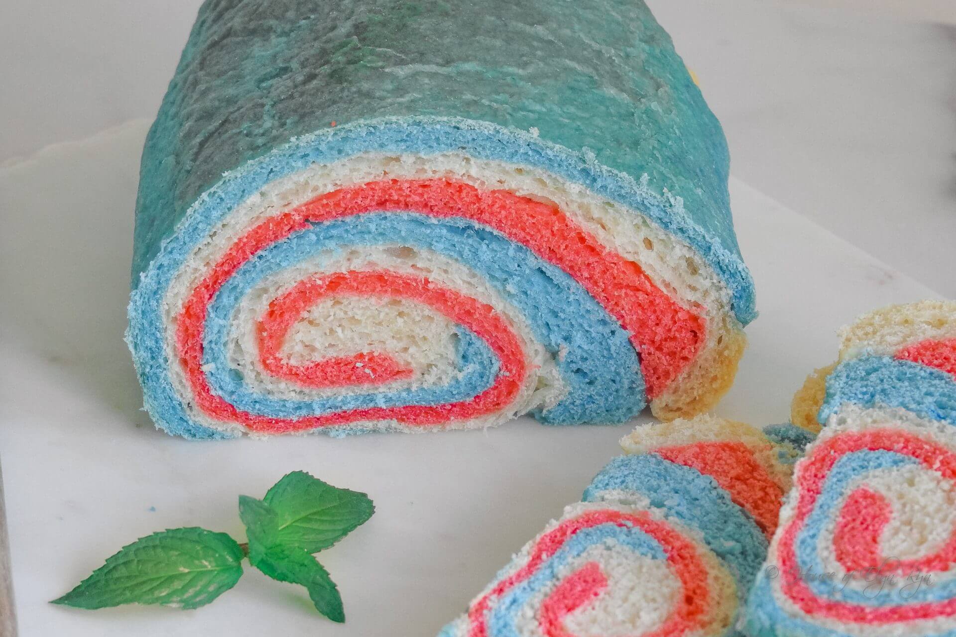 Red White and Blue Bread: Perfect for Fourth of July Celebrations – The ...