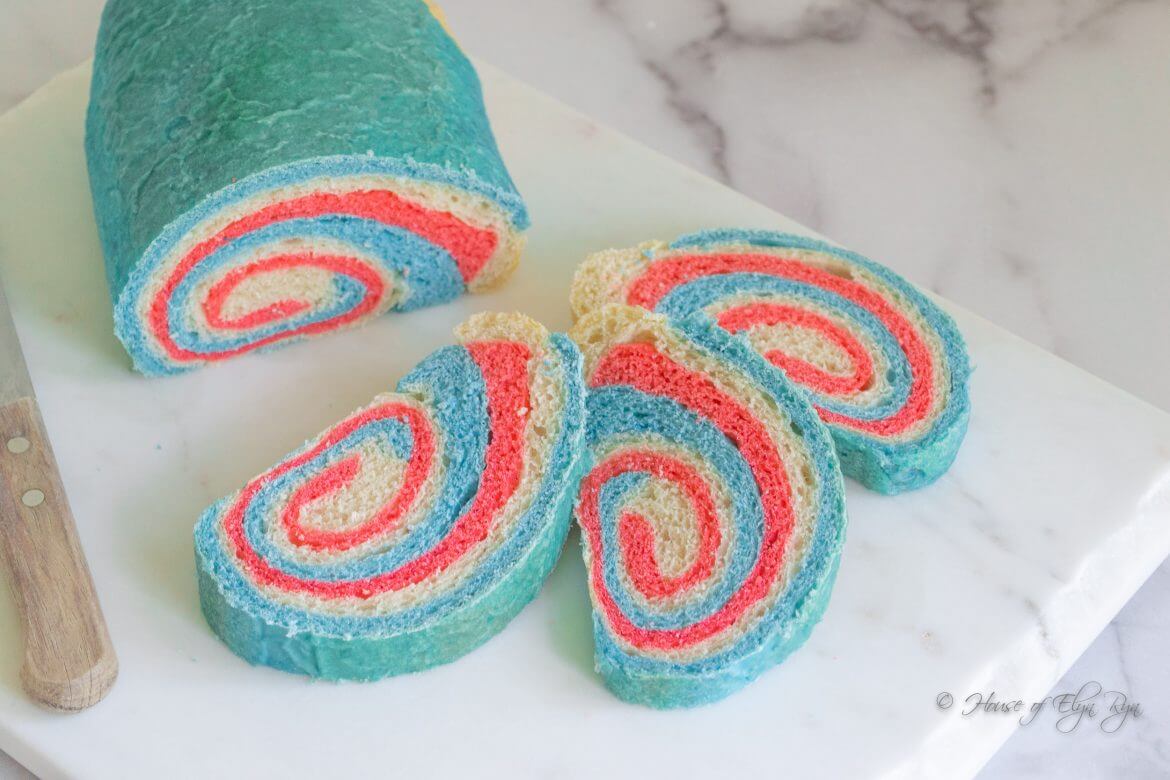 Red White and Blue Bread: Perfect for Fourth of July Celebrations – The ...