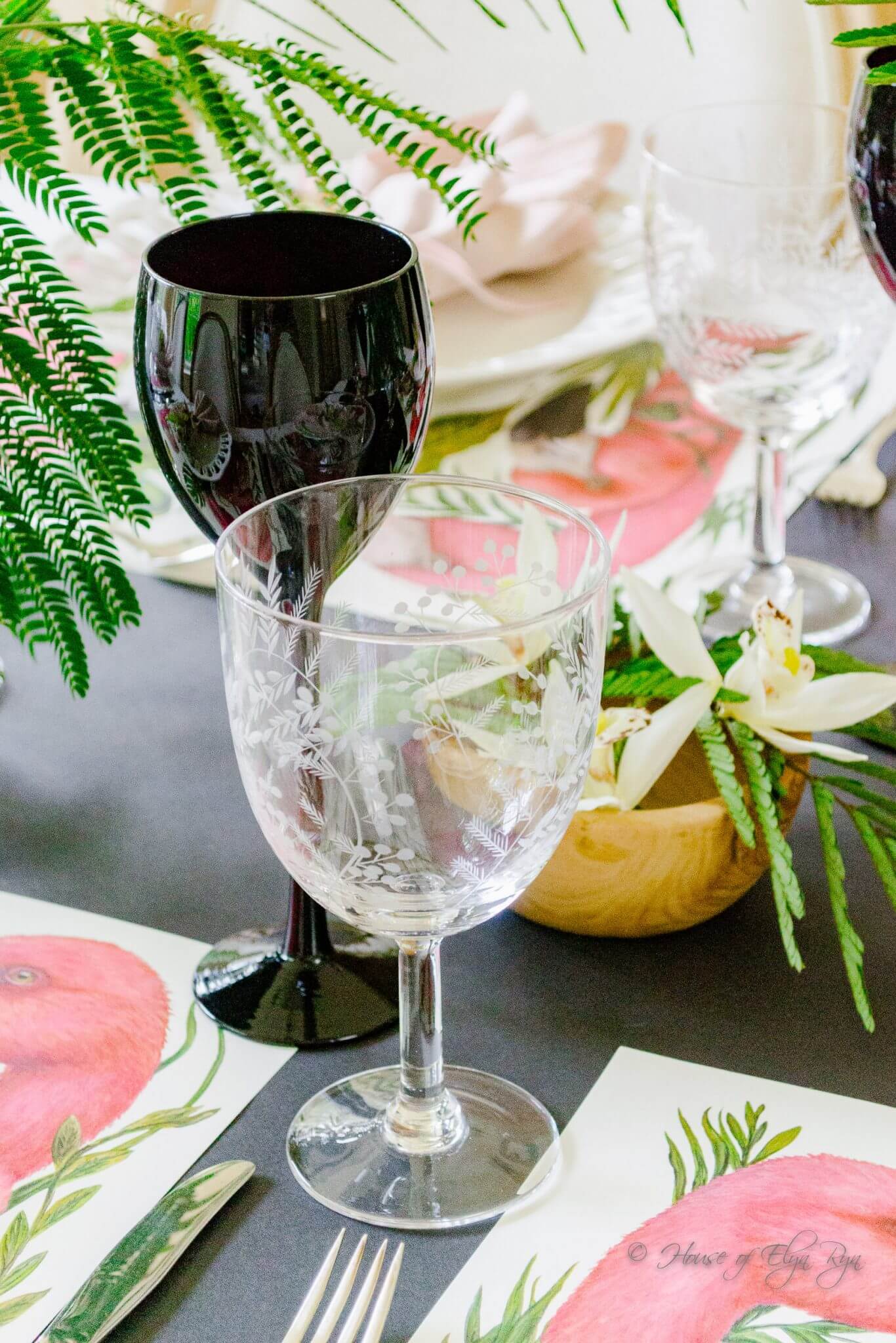 Create a Unique Mimosa Table with Beautiful Pink Flamingos – The House ...