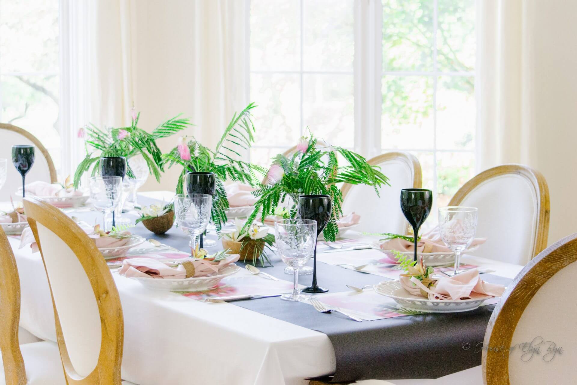 Create a Unique Mimosa Table with Beautiful Pink Flamingos – The House ...