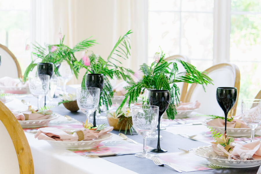 Create a Unique Mimosa Table with Beautiful Pink Flamingos – The House ...