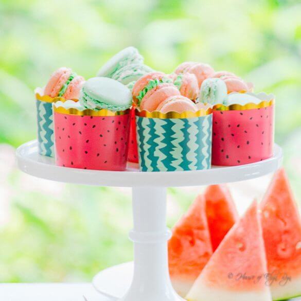 How to Make Watermelon Macarons – The House of Elyn Ryn