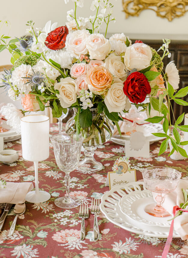 How to Set a Romantic Thanksgiving Table – The House of Elyn Ryn