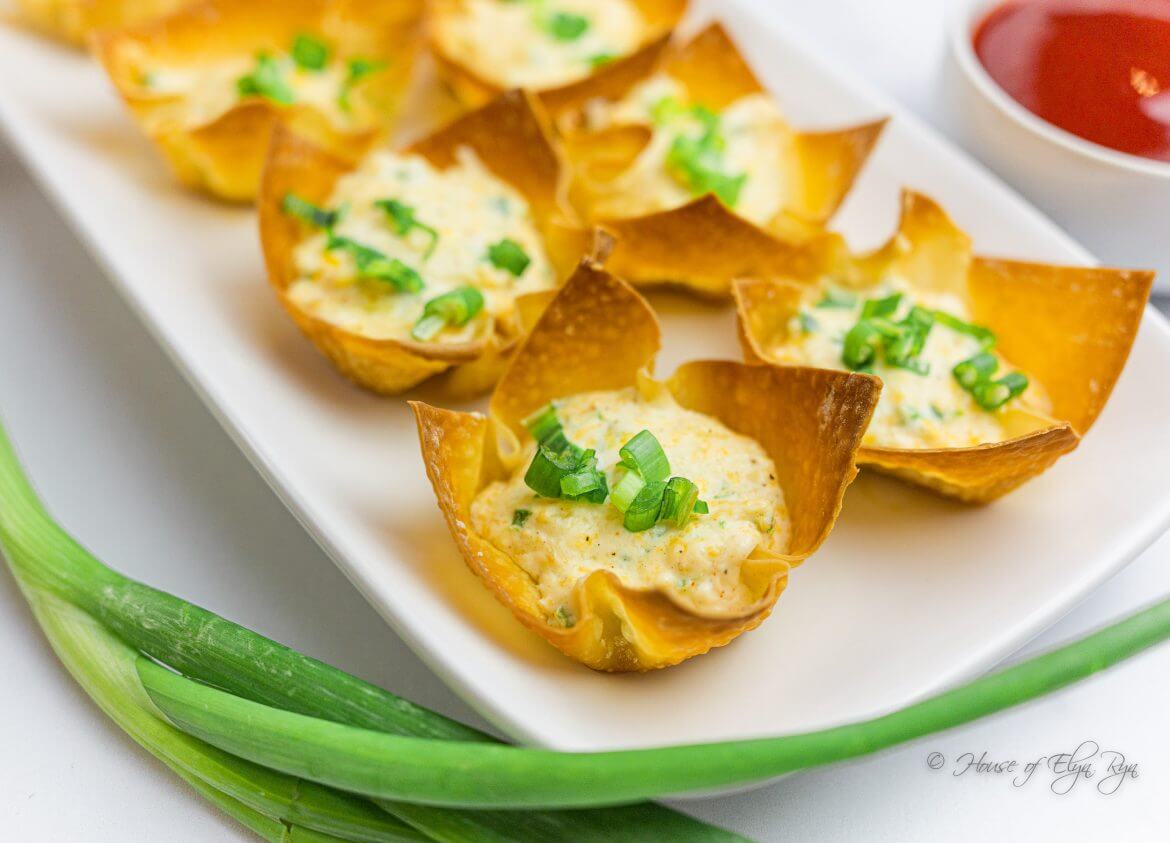 Wonton Jalapeno Cheese Cups – The House of Elyn Ryn