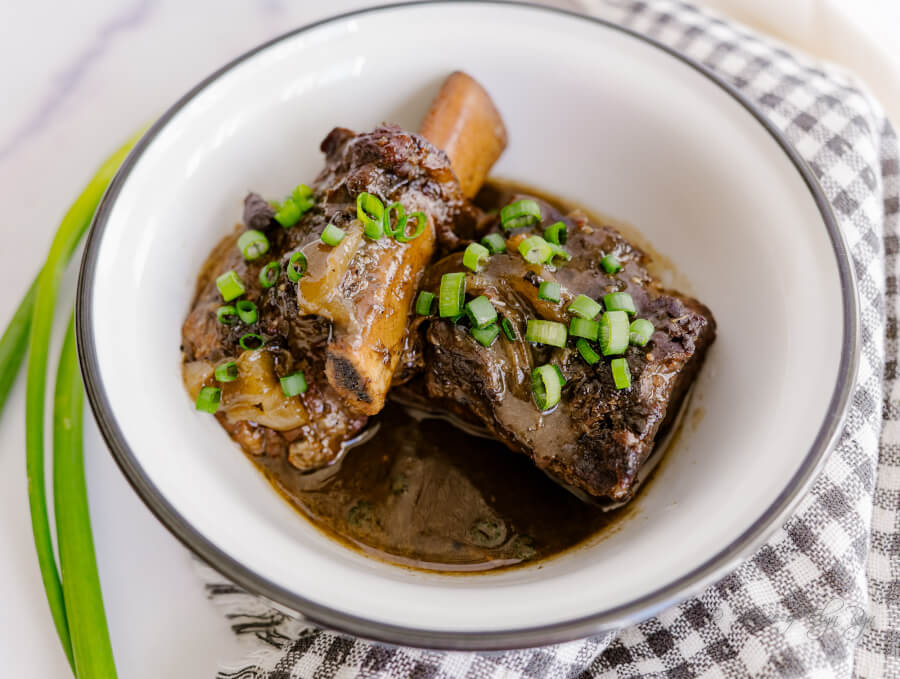 Balsamic Braised Beef Short Ribs - The House of Elyn Ryn