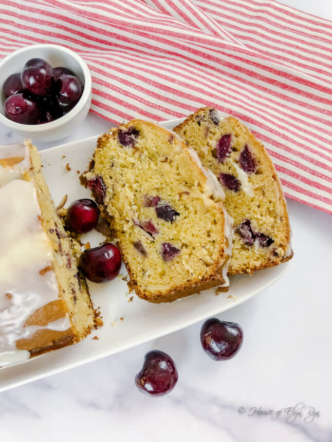 Black Cherry Almond Bread - The House of Elyn Ryn