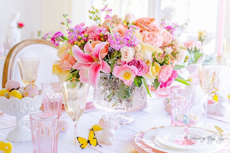 Creating a Beautiful Pastel Easter Tablescape: Tips for Spring Decor ...