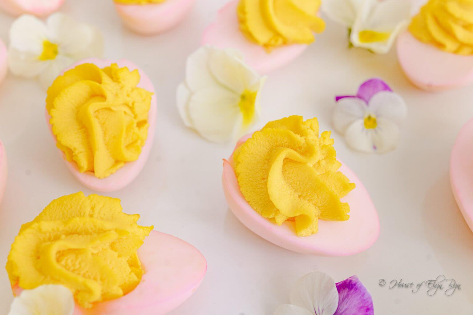 Spring-Inspired Deviled Eggs – The House of Elyn Ryn