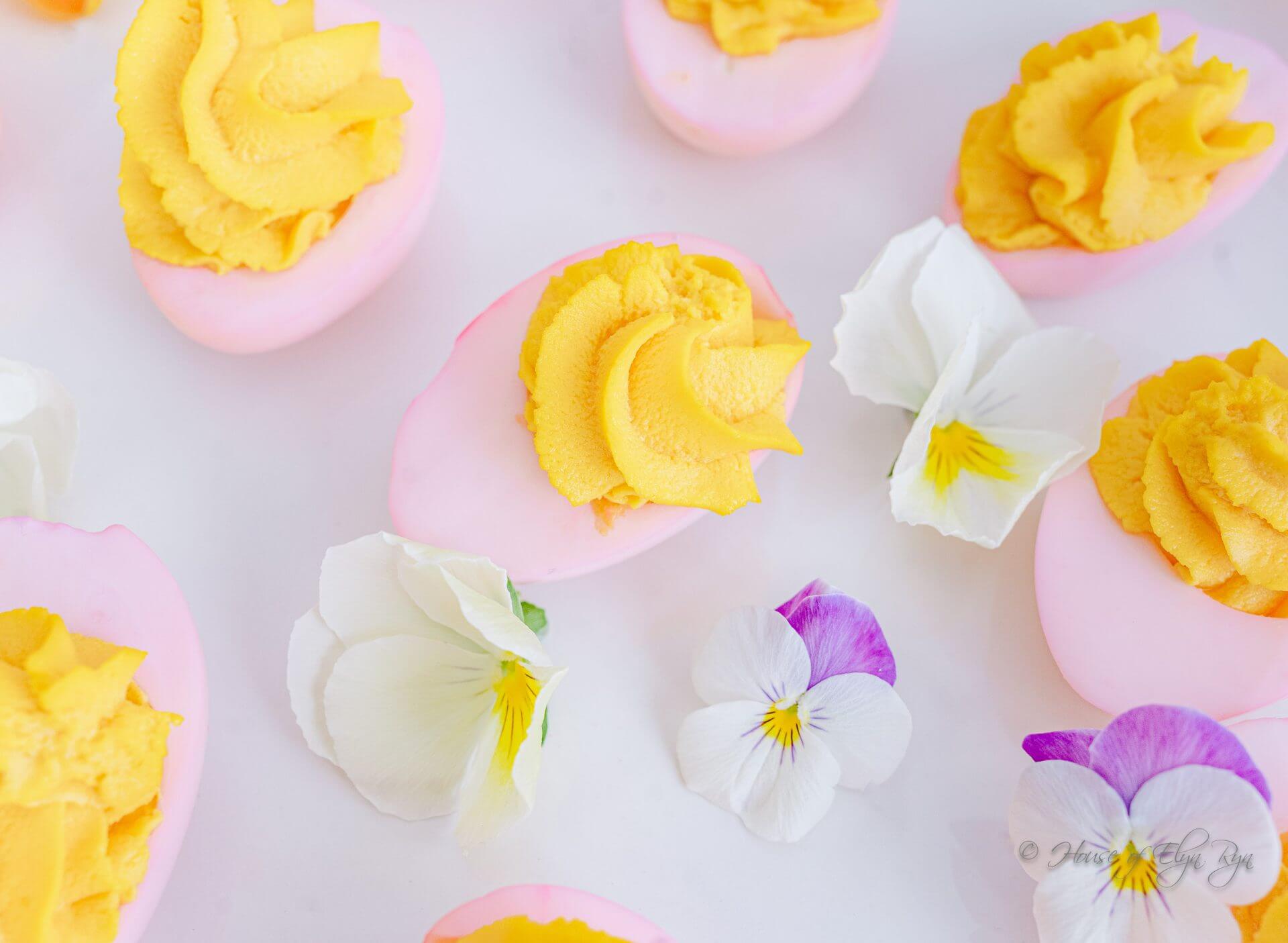 Spring-Inspired Deviled Eggs – The House of Elyn Ryn