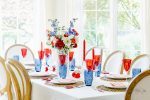 Easy and Vibrant Red, White, and Blue Table – The House of Elyn Ryn