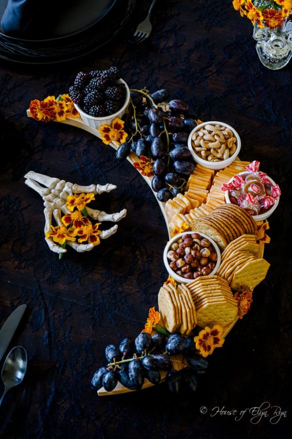 A Bewitching Crescent Moon Food Board – The House of Elyn Ryn